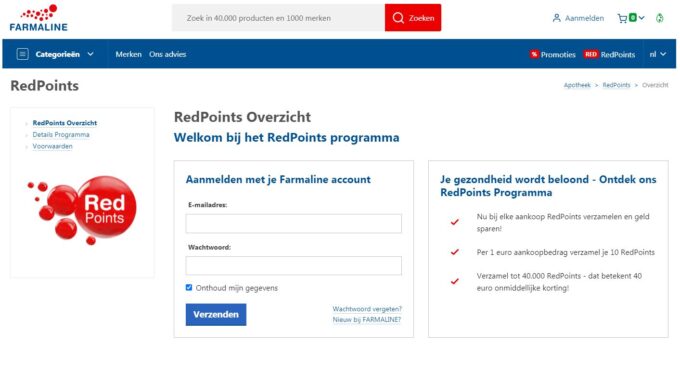 Shop goedkoper online dankzij de Farmaline promoties