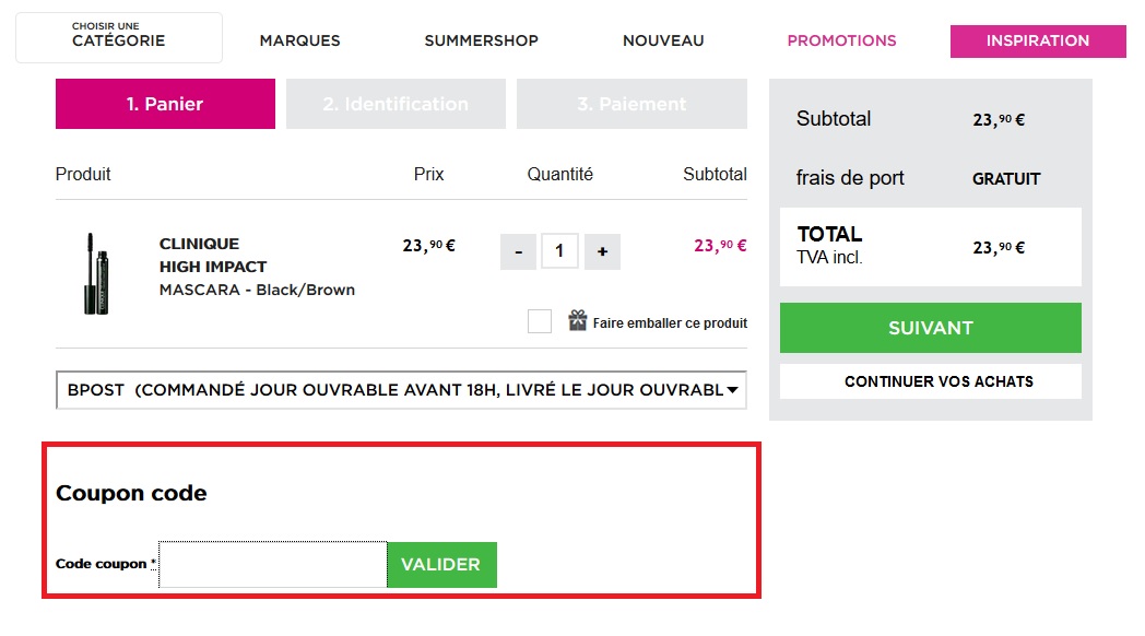 Code promo Ici Paris XL : - 5 € en décembre 2025 (Belgique)