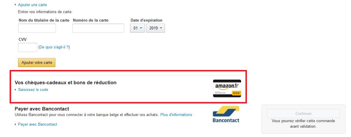 Code promo Amazon : - 25% en avril 2026 (Belgique)