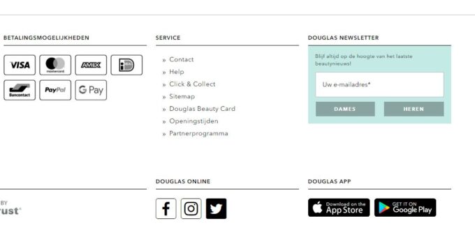 Douglas kortingscode: - €5 korting in januari 2026 (België)